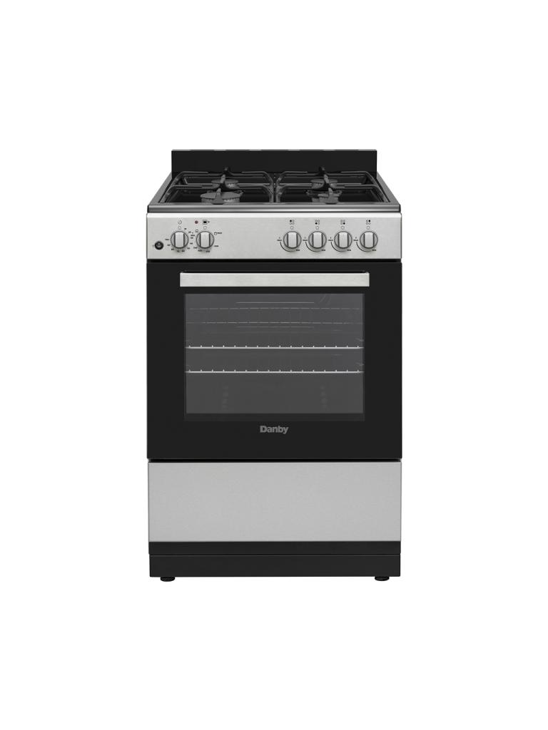 Danby 24" Wide Gas Range in Stainless Steel - DR24V1BSSGLP | Danby USA