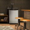 Danby 5.4 cu. ft. Dual-Tap Keg Cooler in Stainless Steel Look ...