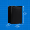 Danby 2.6 cu. ft. Compact Fridge in Black - DAR026A1BDD-6 | Danby USA