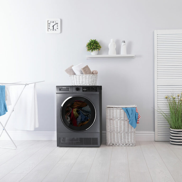 Danby 24" Stackable Front Load Condenser Tumble Dryer in Dark Silver ...